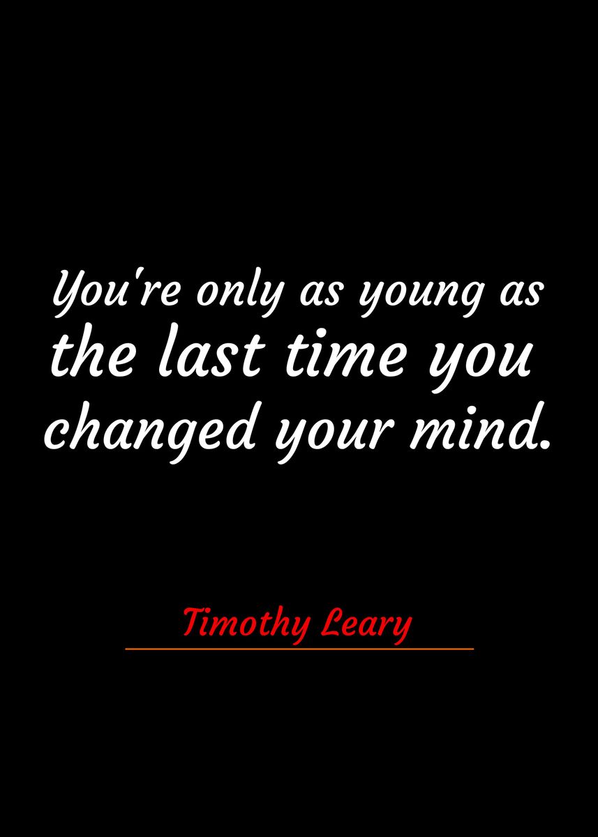 'Timothy Leary' Poster, picture, metal print, paint by Best Anime ...