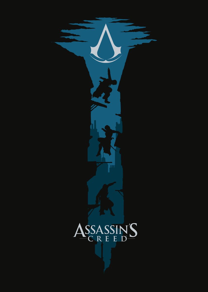 'The Shadow' Poster, picture, metal print, paint by Assassin's Creed ...