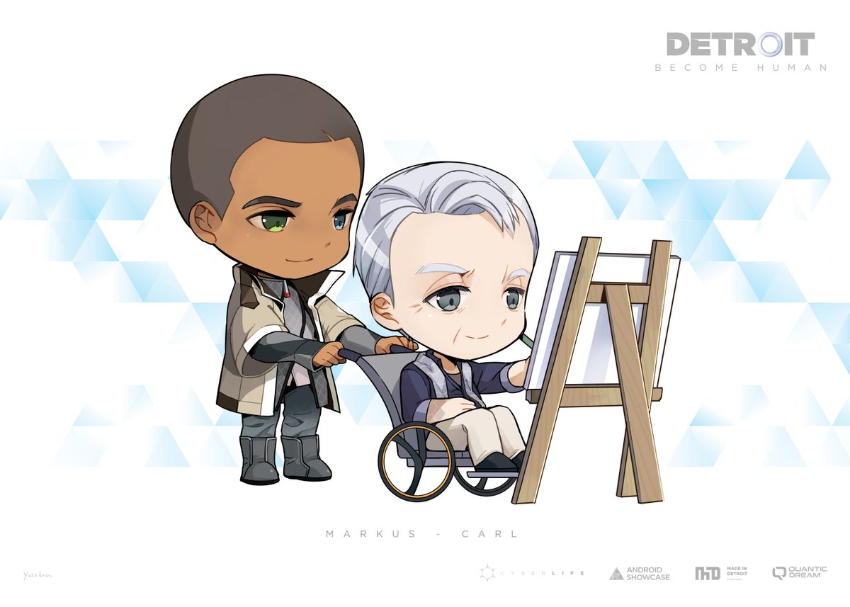 'Markus Carl' Poster by Quantic Dream | Displate