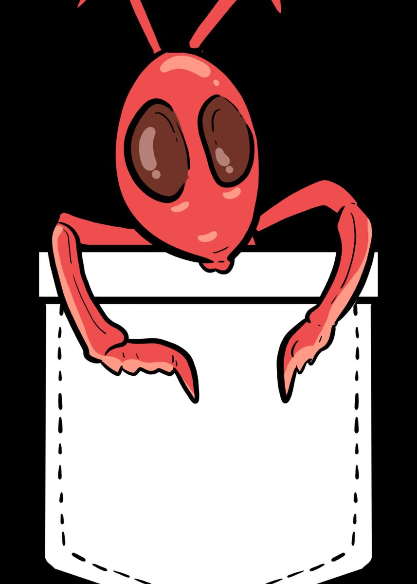 'Cute Ant' Poster by FunnyGifts | Displate