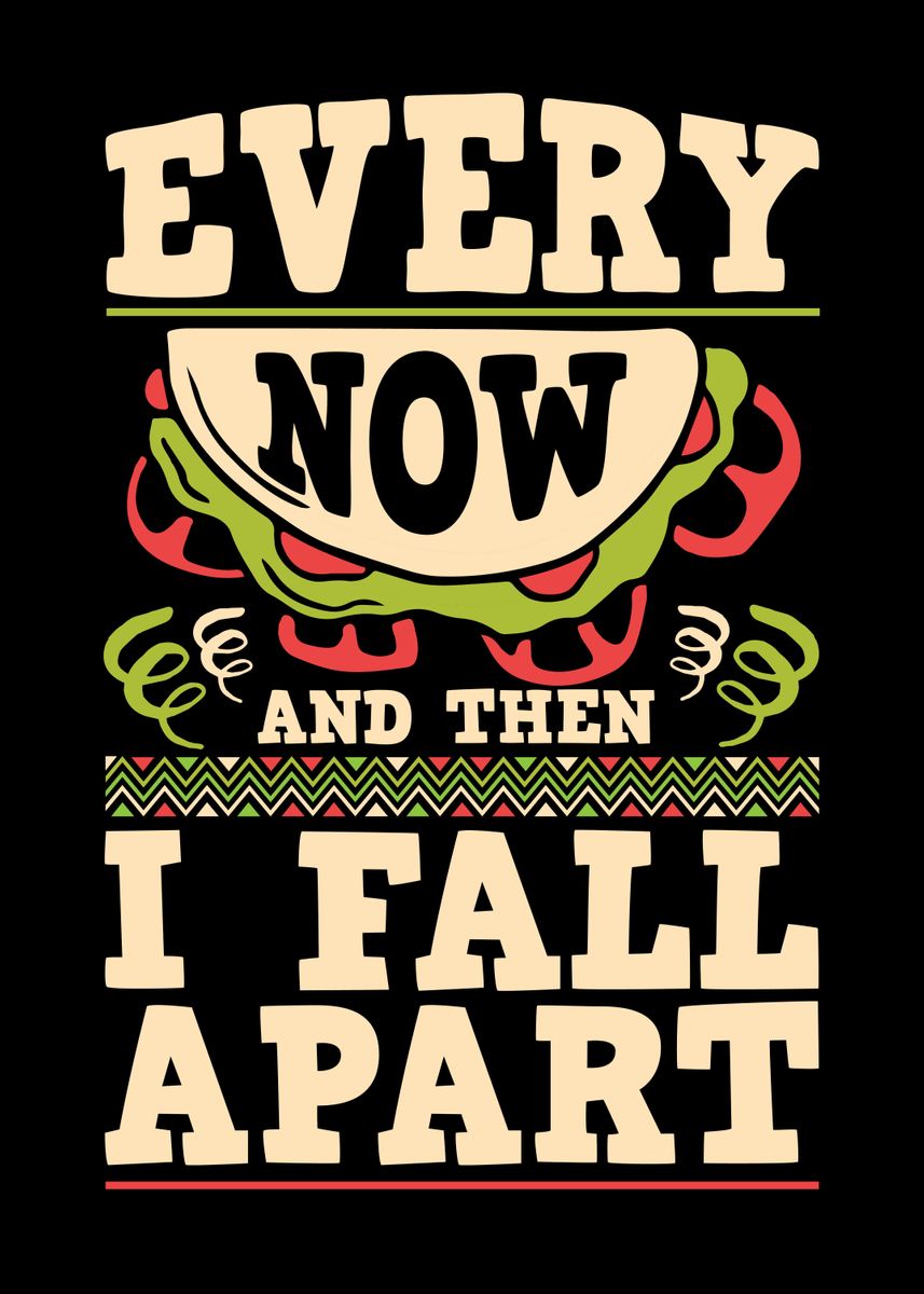 'I Fall Apart' Poster by platenum | Displate