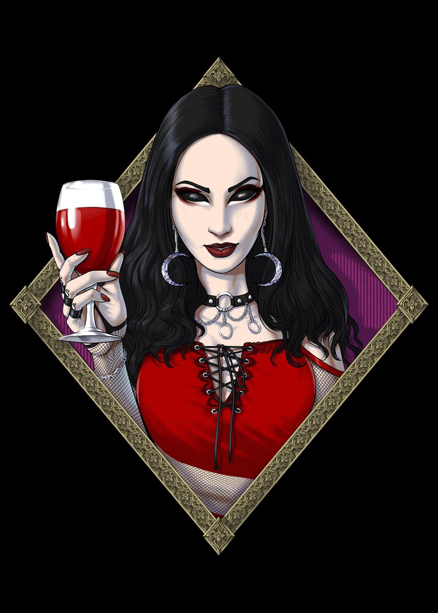 'Gothic Alien Witch' Poster by Psychonautica | Displate