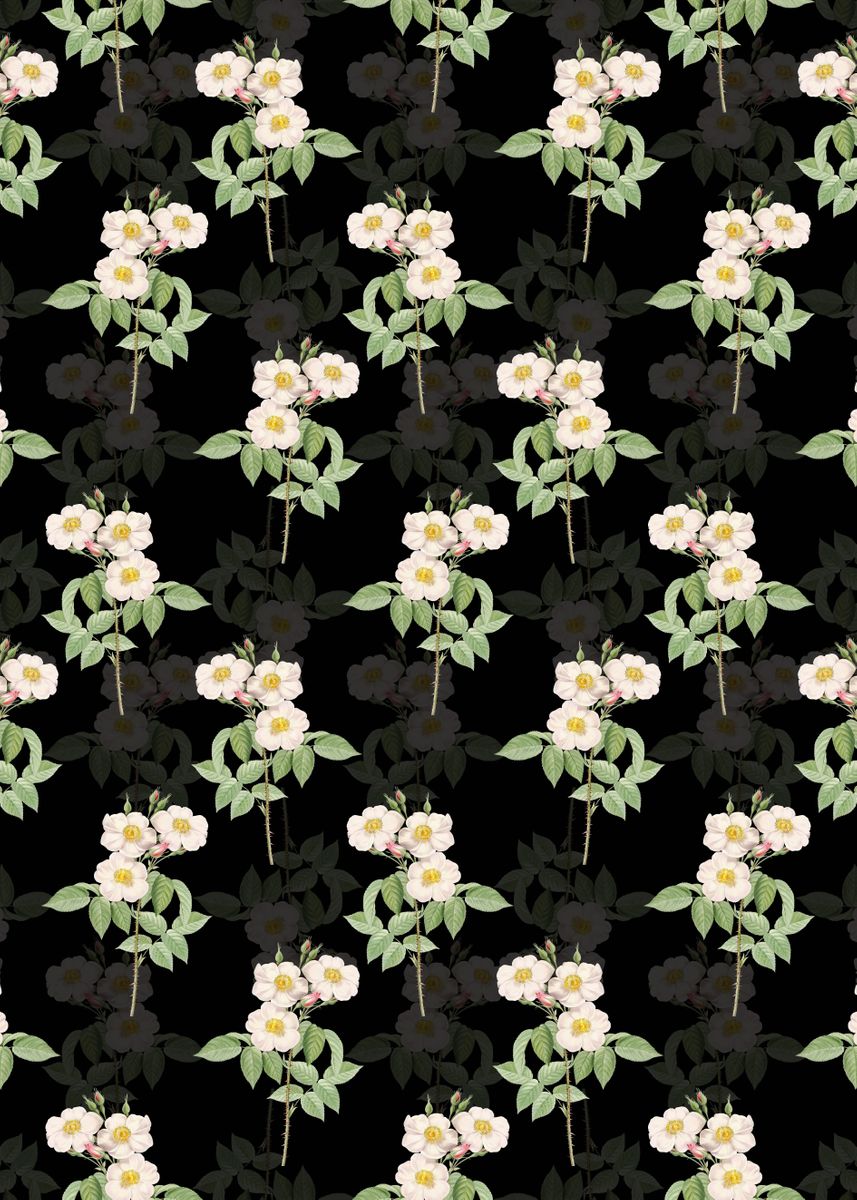 'Rose of Castile Pattern' Poster, picture, metal print, paint by Holy ...