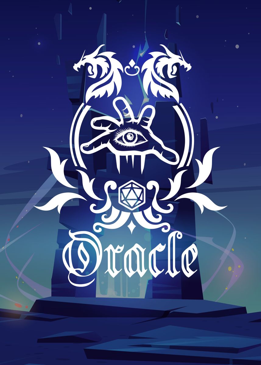 'Roleplayer Oracle char' Poster, picture, metal print, paint by Stefan ...