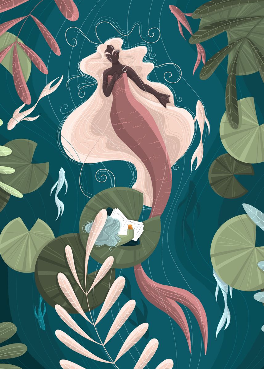 'Magical Friendship' Poster, picture, metal print, paint by Annas Welt ...