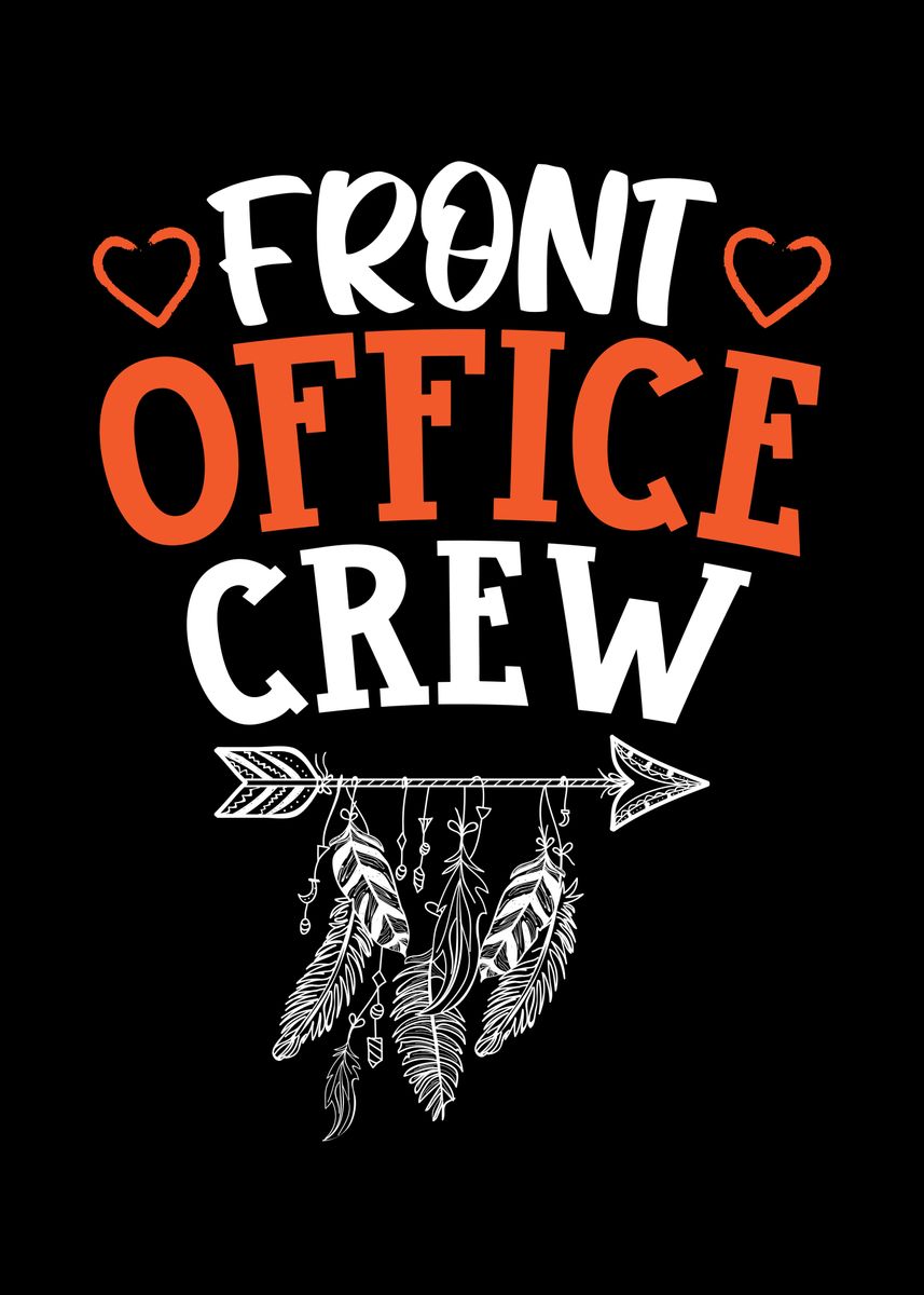 'Front Office Crew' Poster, picture, metal print, paint by NAO | Displate