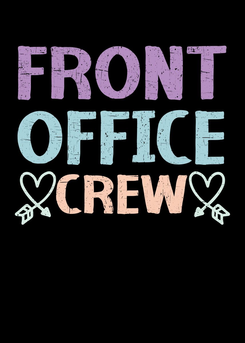 'Front Office Crew' Poster, picture, metal print, paint by NAO | Displate
