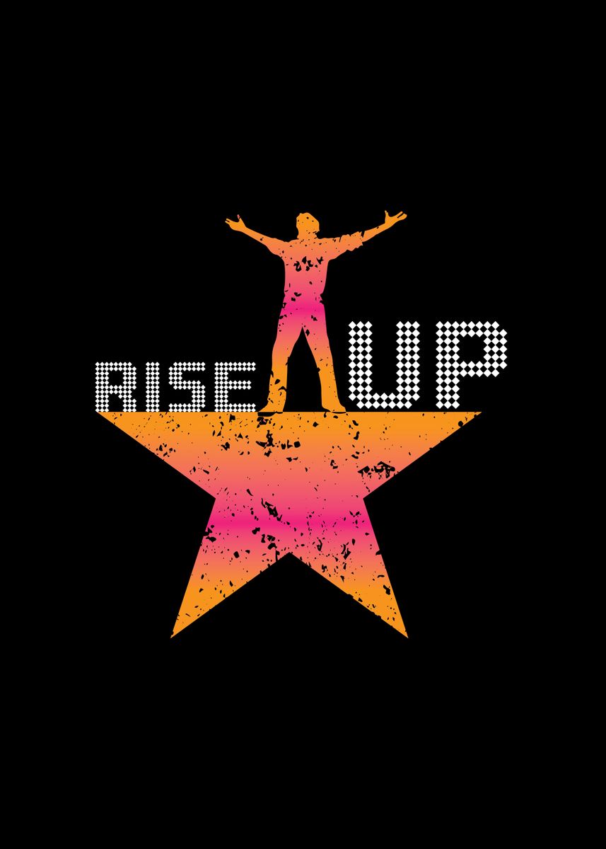 'Rise Up' Poster, picture, metal print, paint by ZS C O M M E R C E ...