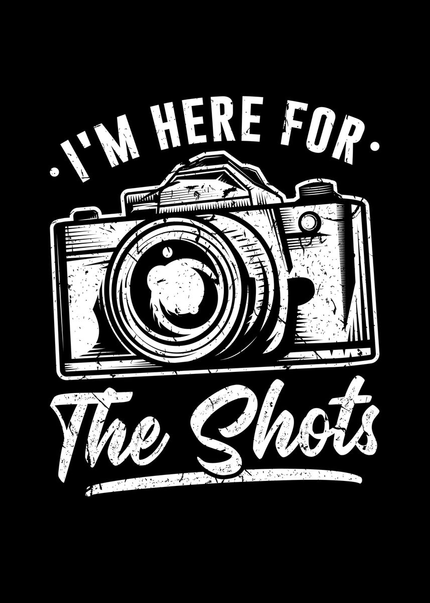 'Shots Camera Photographer' Poster, picture, metal print, paint by ...