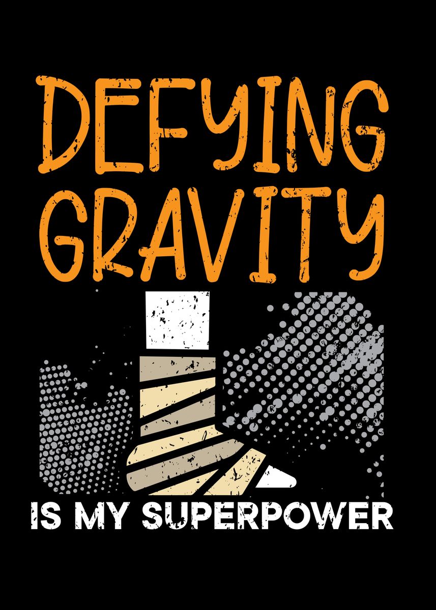 'Defying Gravity' Poster by NAO | Displate