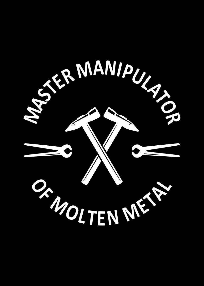 'Blacksmith Blacksmithing' Poster, picture, metal print, paint by ...