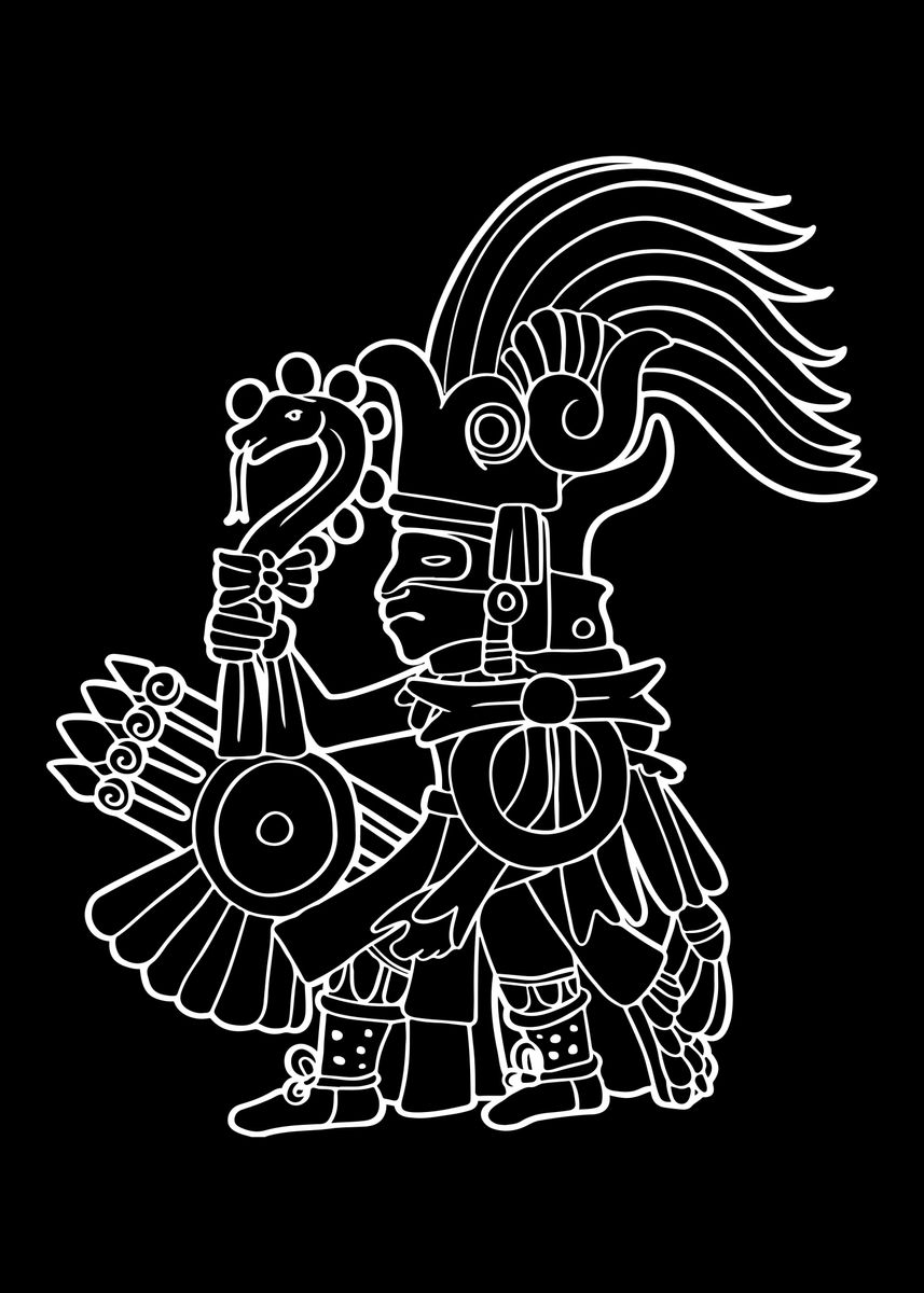 Huitzilopochtli Aztec God Of War