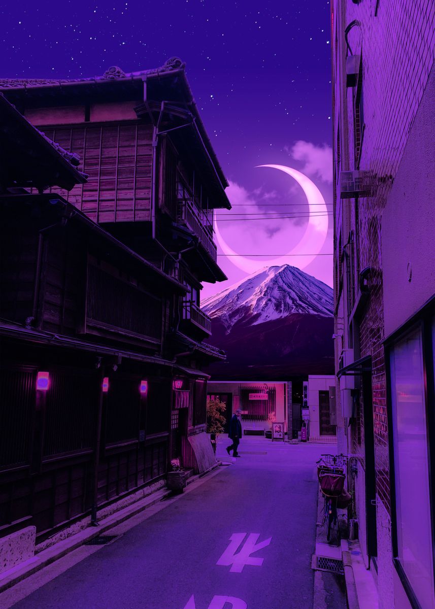 'Enchanted Town 3' Poster, picture, metal print, paint by Funglazie ...