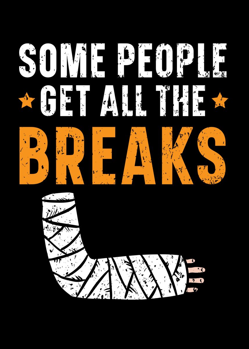 'Broken Hand' Poster by NAO | Displate