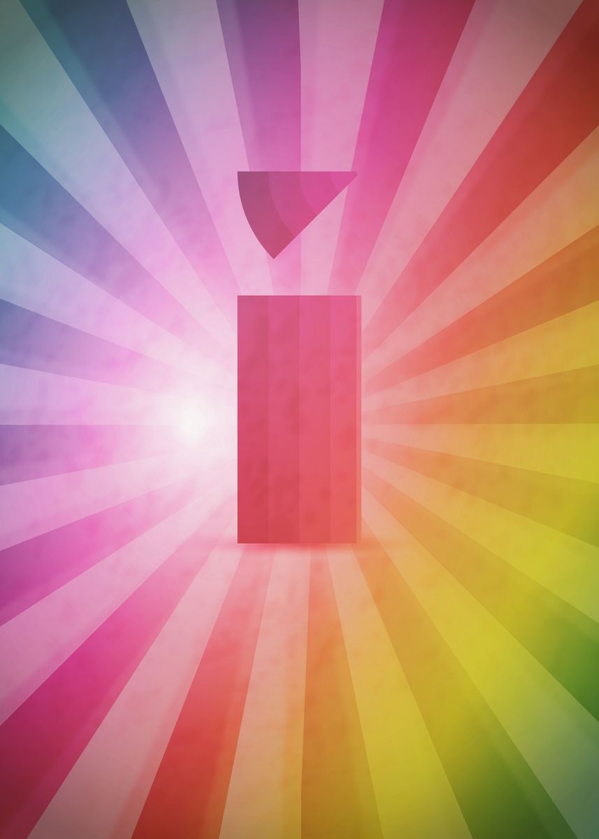 'Retro letter I' Poster by Kathrin McCain | Displate