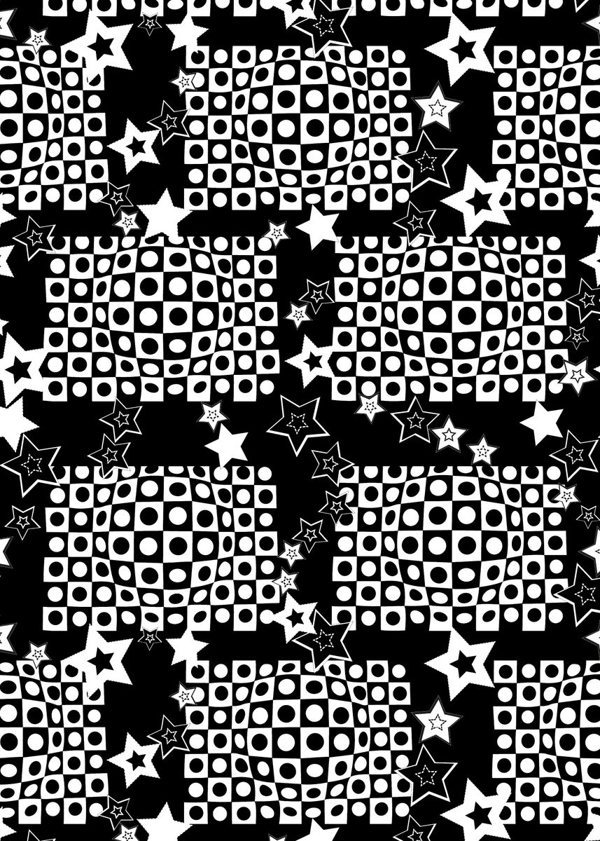 'Optical illusion' Poster by Gulsen Gunel | Displate