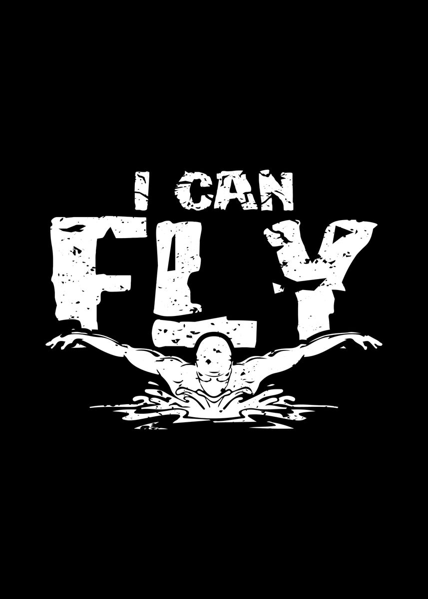 'I Can Fly' Poster by ZS C O M M E R C E | Displate
