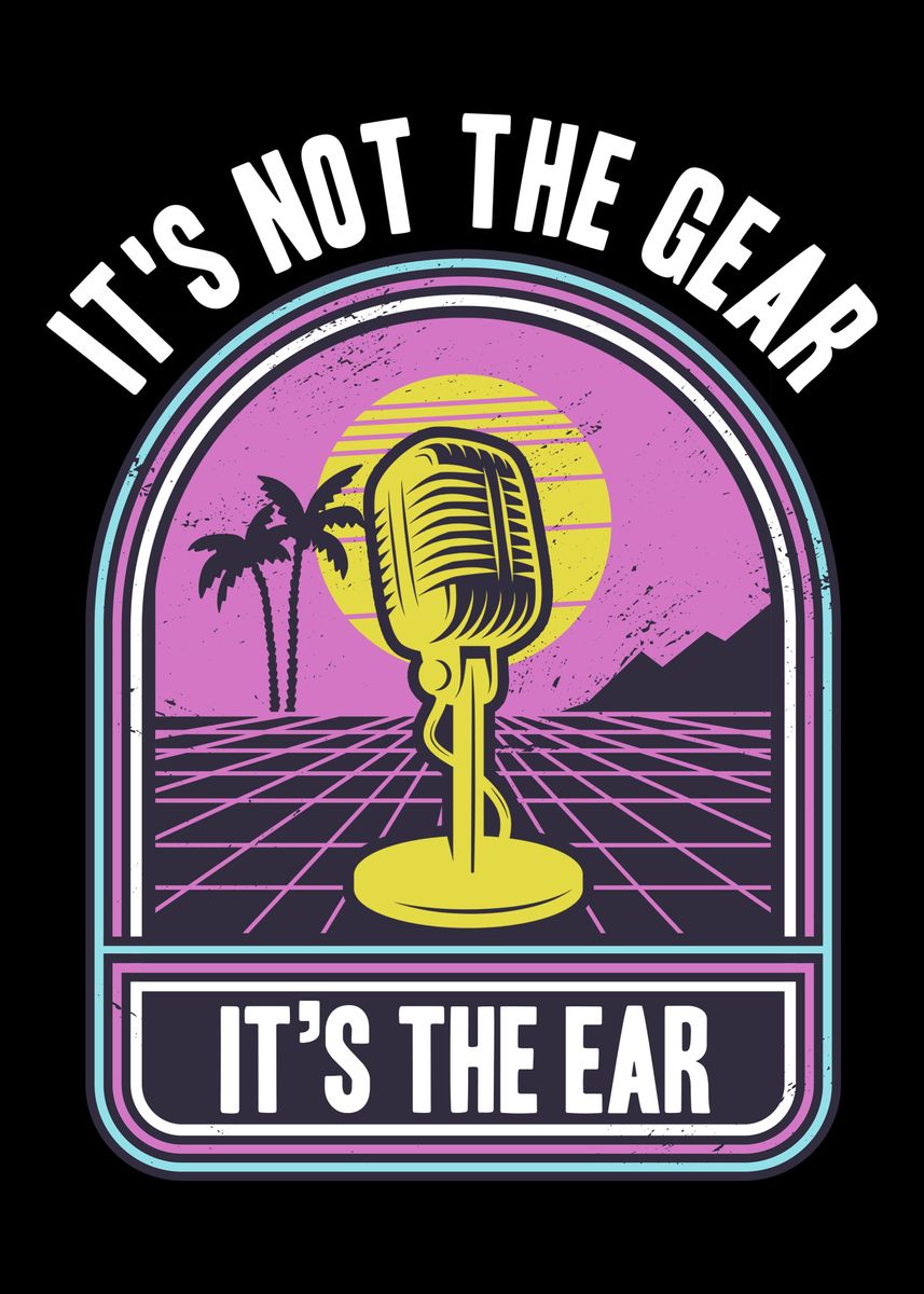 'Sound Audio Engineer Music' Poster, picture, metal print, paint by ...