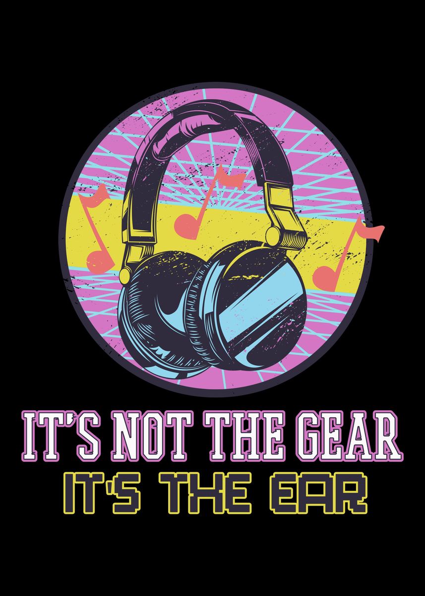 'Sound Audio Engineer Music' Poster by BobbyBubble | Displate