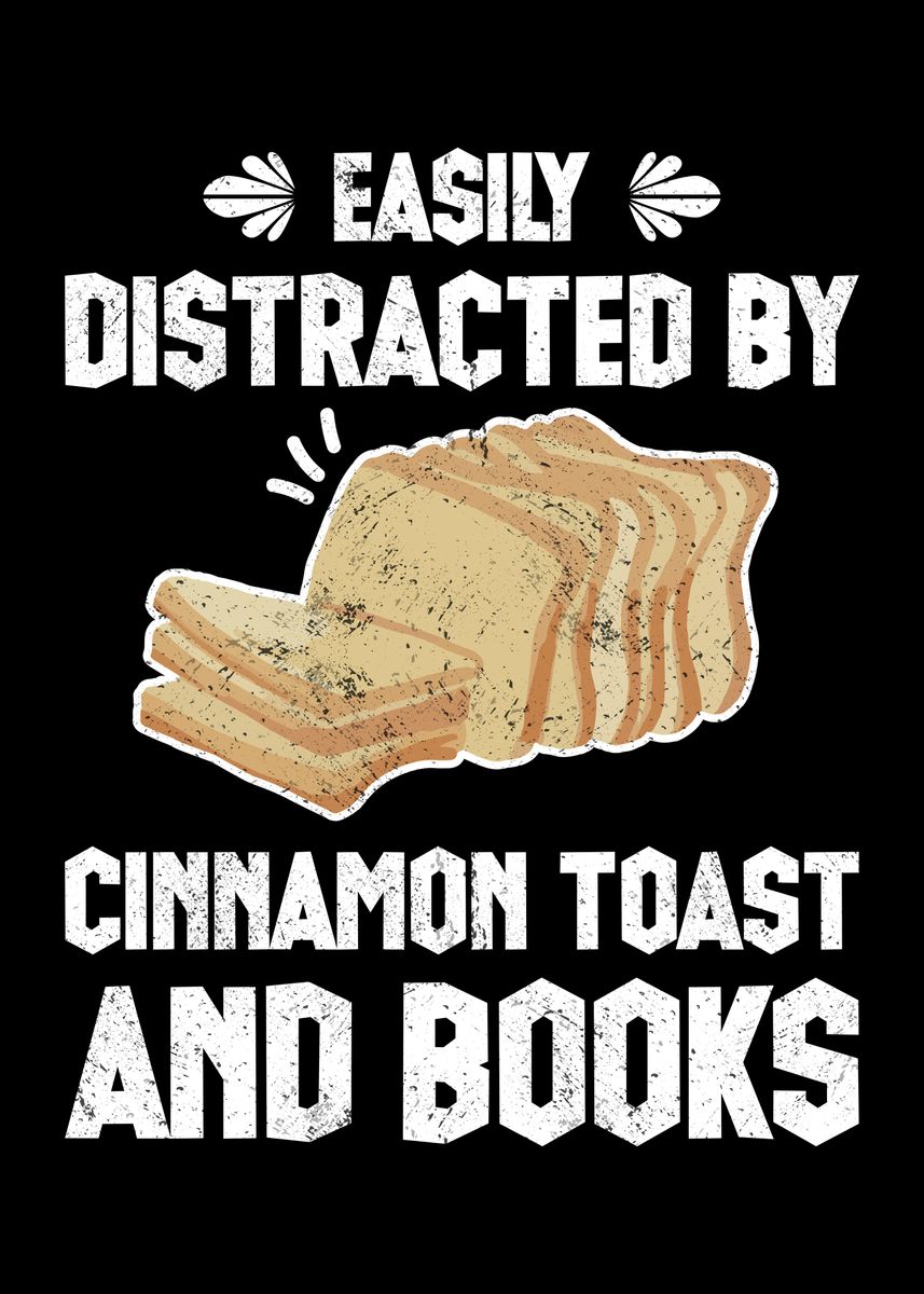 'Easily Distracted' Poster, picture, metal print, paint by Lukes Pixel ...