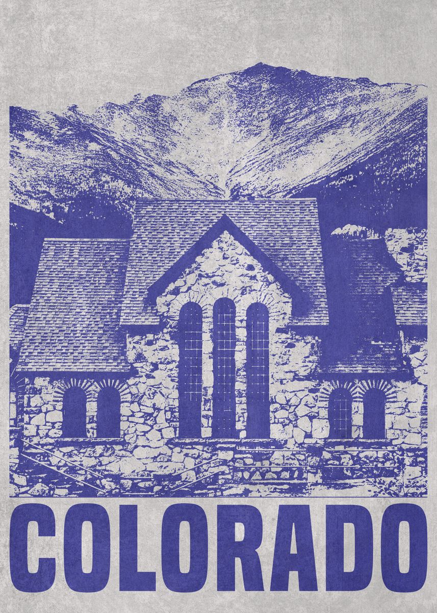 'Colorado' Poster, picture, metal print, paint by denvector | Displate