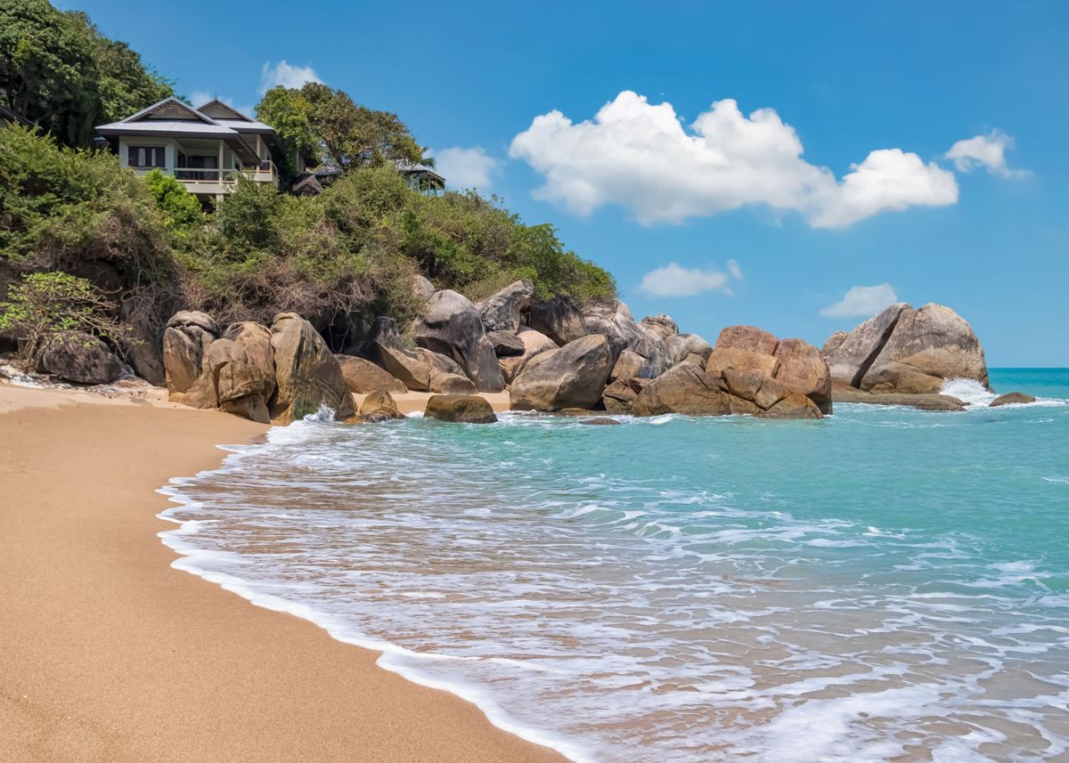 'Koh Samui Beach' Poster by Mango Art | Displate