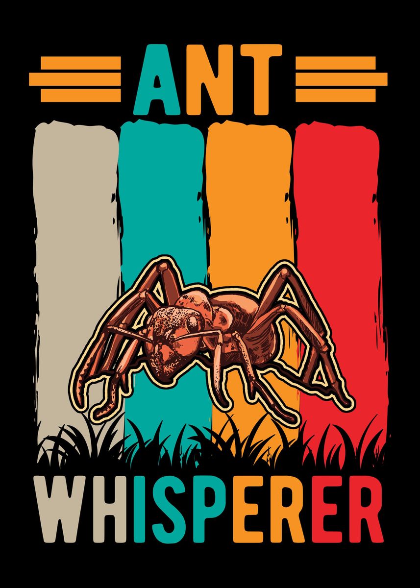 'Ant Farm Ant Keeper' Poster, picture, metal print, paint by ...