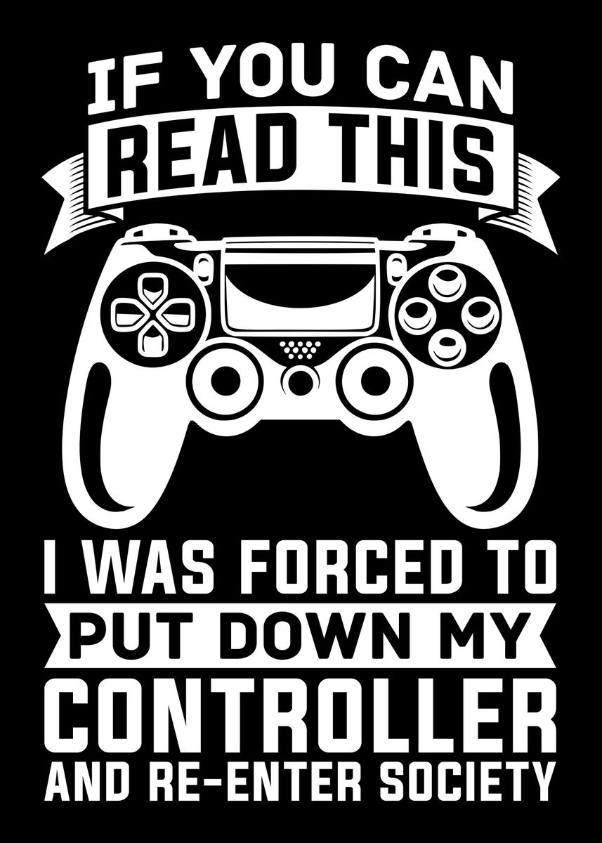 'Gaming Video Games Gamer' Poster by CrazySquirrel | Displate