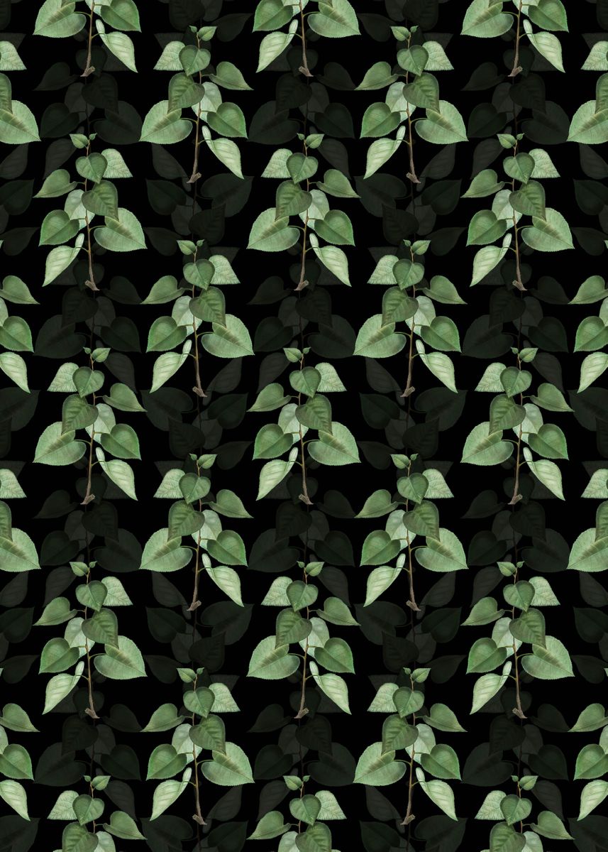 'Quaking Aspen Pattern' Poster, picture, metal print, paint by Holy ...