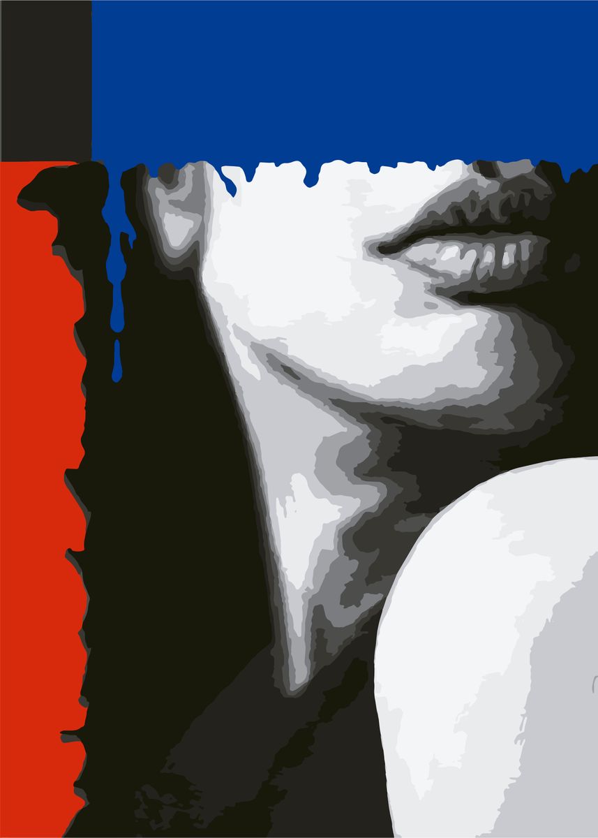 'DISAPPOINTMENT ABSTRACT ' Poster, picture, metal print, paint by ...