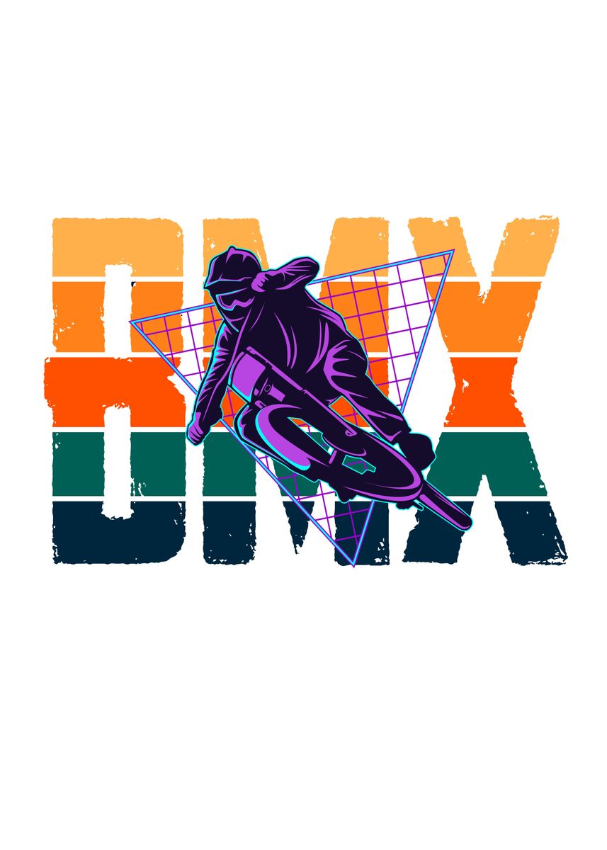 'BMX' Poster by ZS C O M M E R C E | Displate