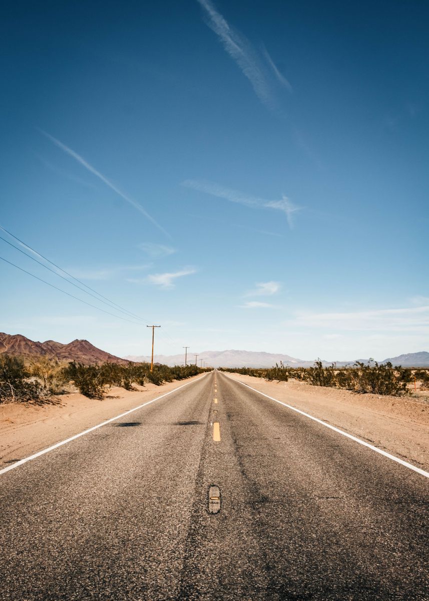 'Road Less Traveled' Poster, picture, metal print, paint by Denis ...