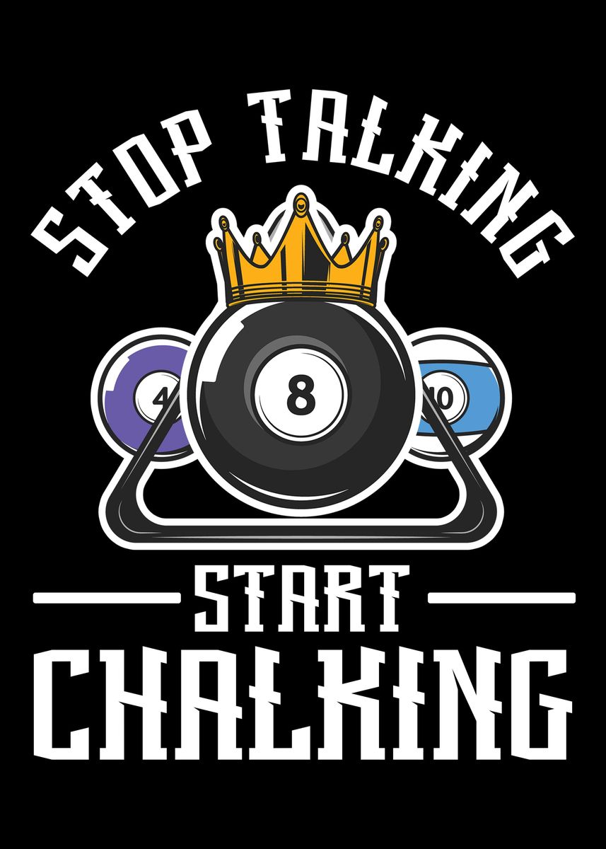 'Billiard Pool Player' Poster, picture, metal print, paint by ...