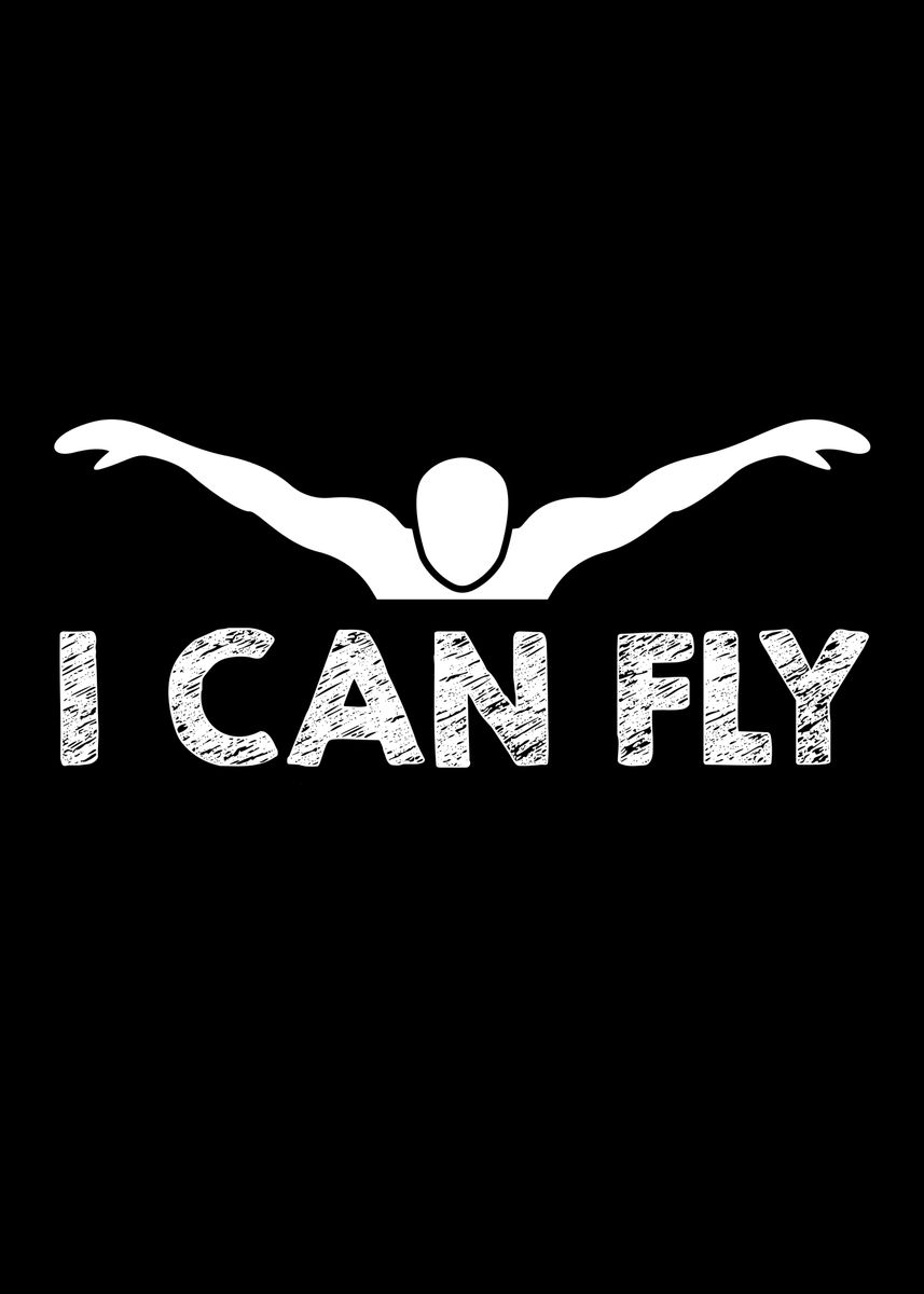 'I Can Fly' Poster by Steven Zimmer | Displate