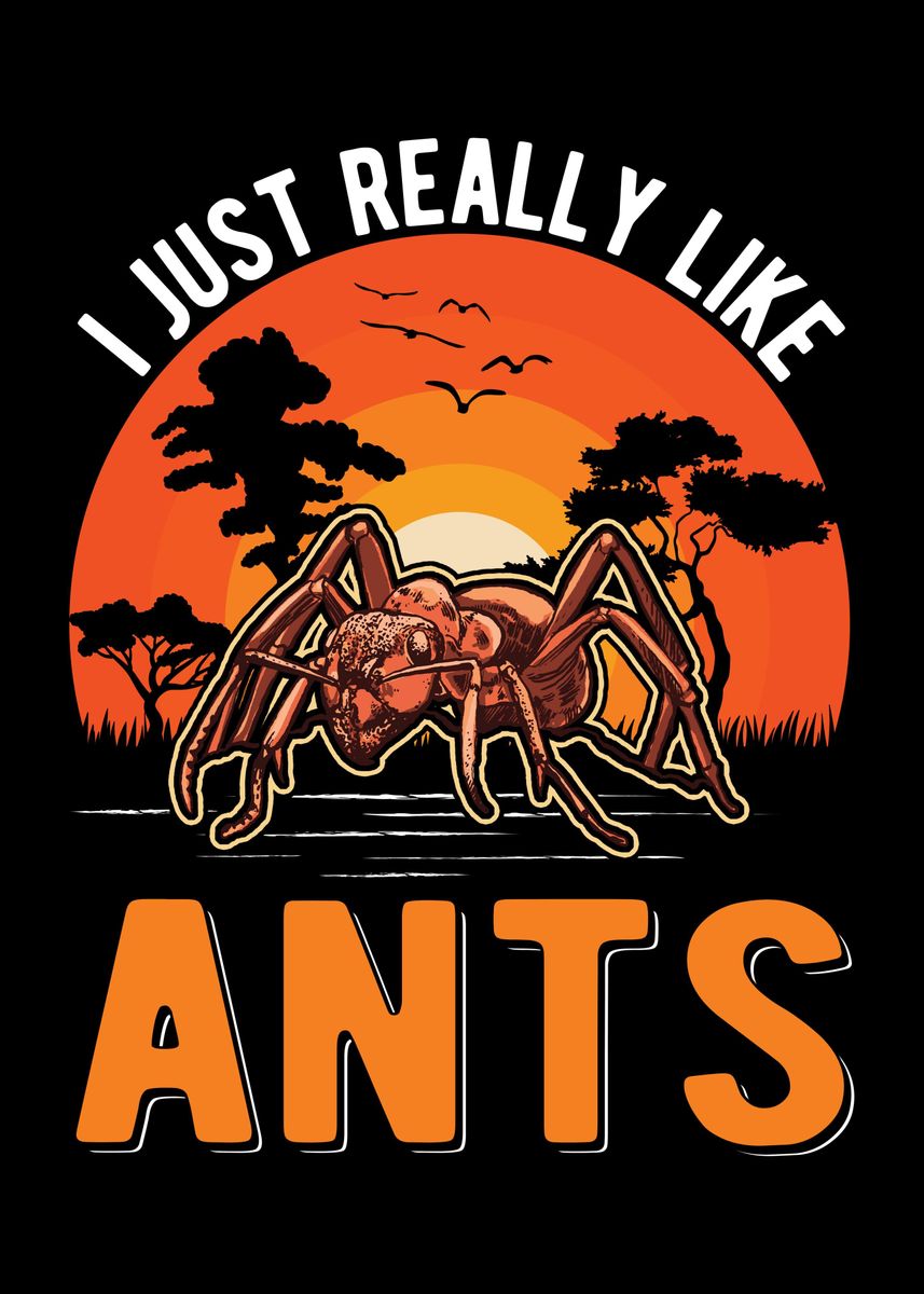 'Ant Farm Ant Keeper' Poster by FavoritePlates | Displate