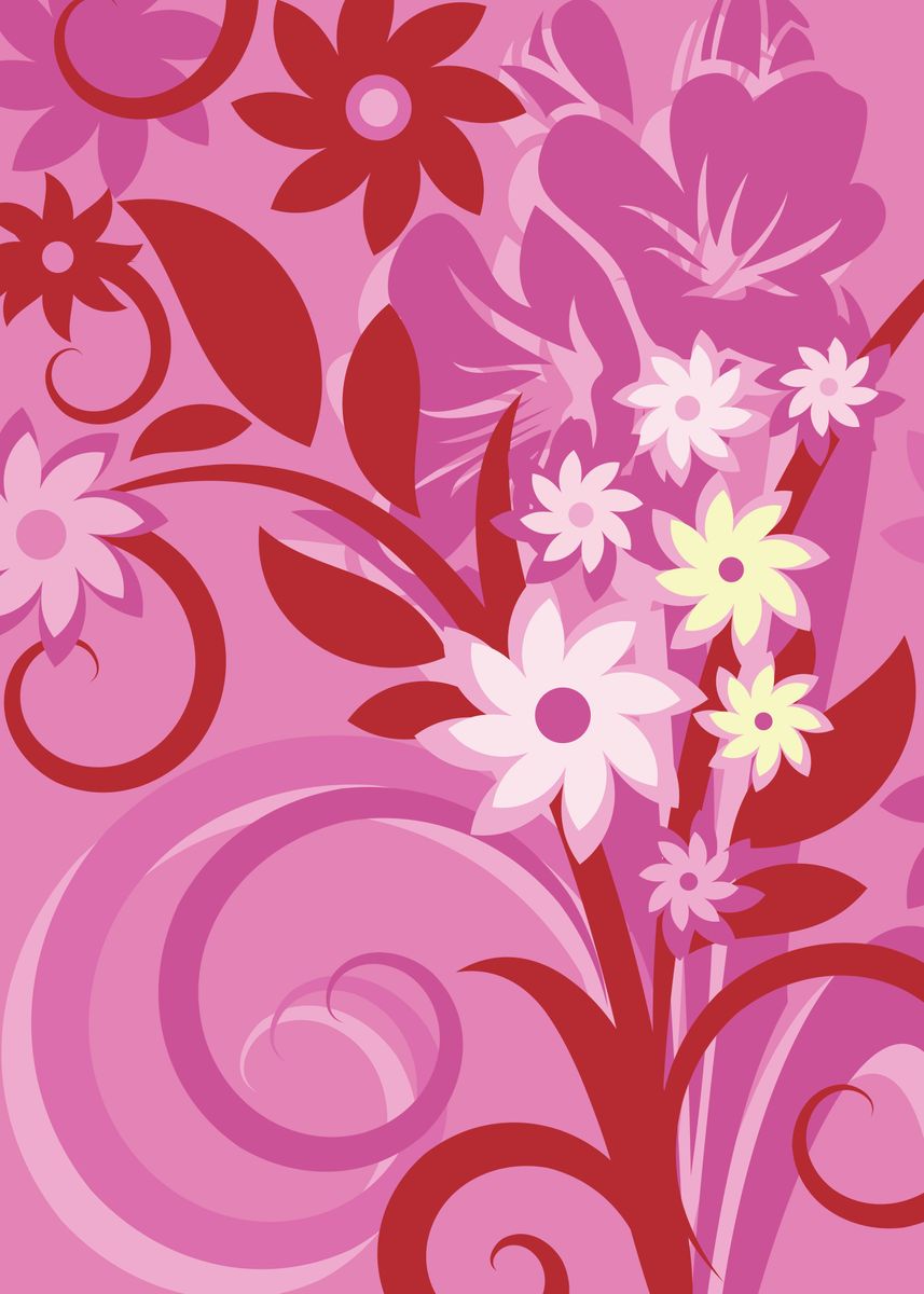 'Drawing Butterfly Flower' Poster by Timtik Host | Displate