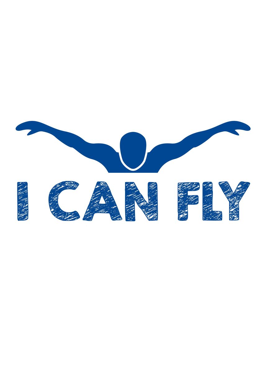 'I Can Fly' Poster by Steven Zimmer | Displate