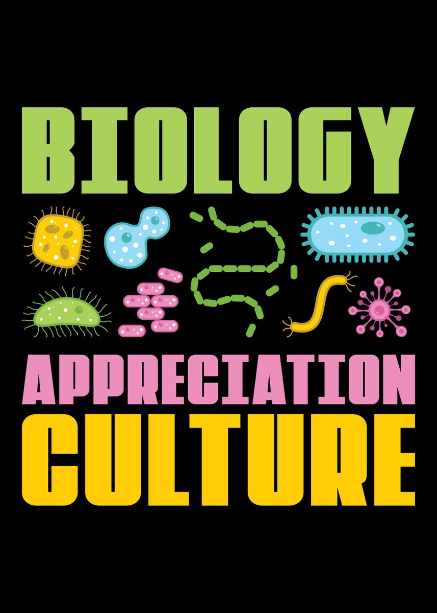 'Biology Biologist' Poster, picture, metal print, paint by ...