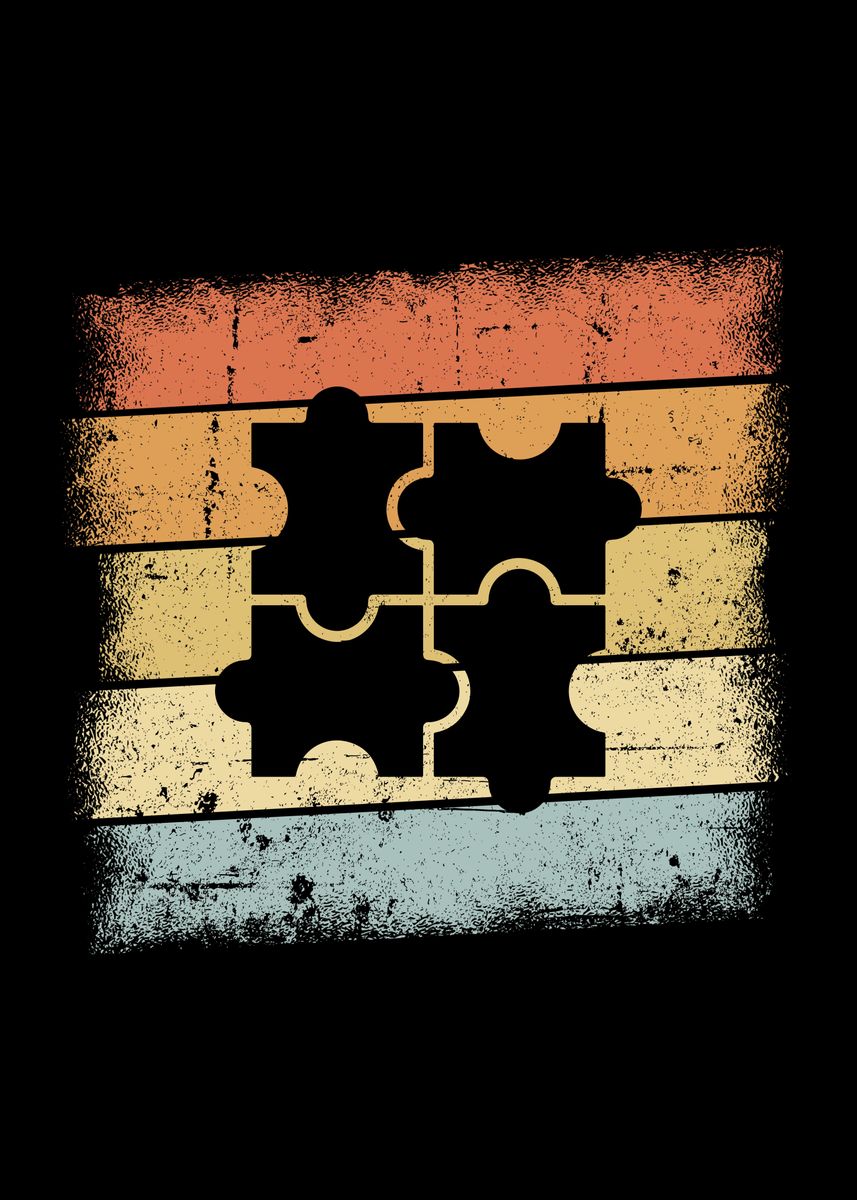 'Puzzle' Poster by schmugo | Displate