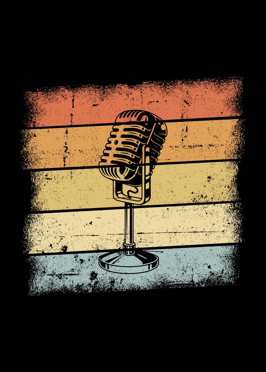 'Singer Gift' Poster by schmugo | Displate