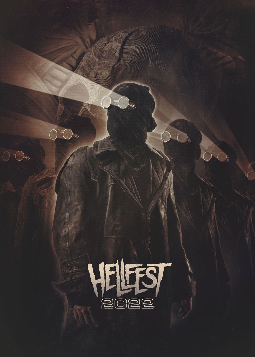 'Hellfest 2 ' Poster, picture, metal print, paint by Hellfest | Displate