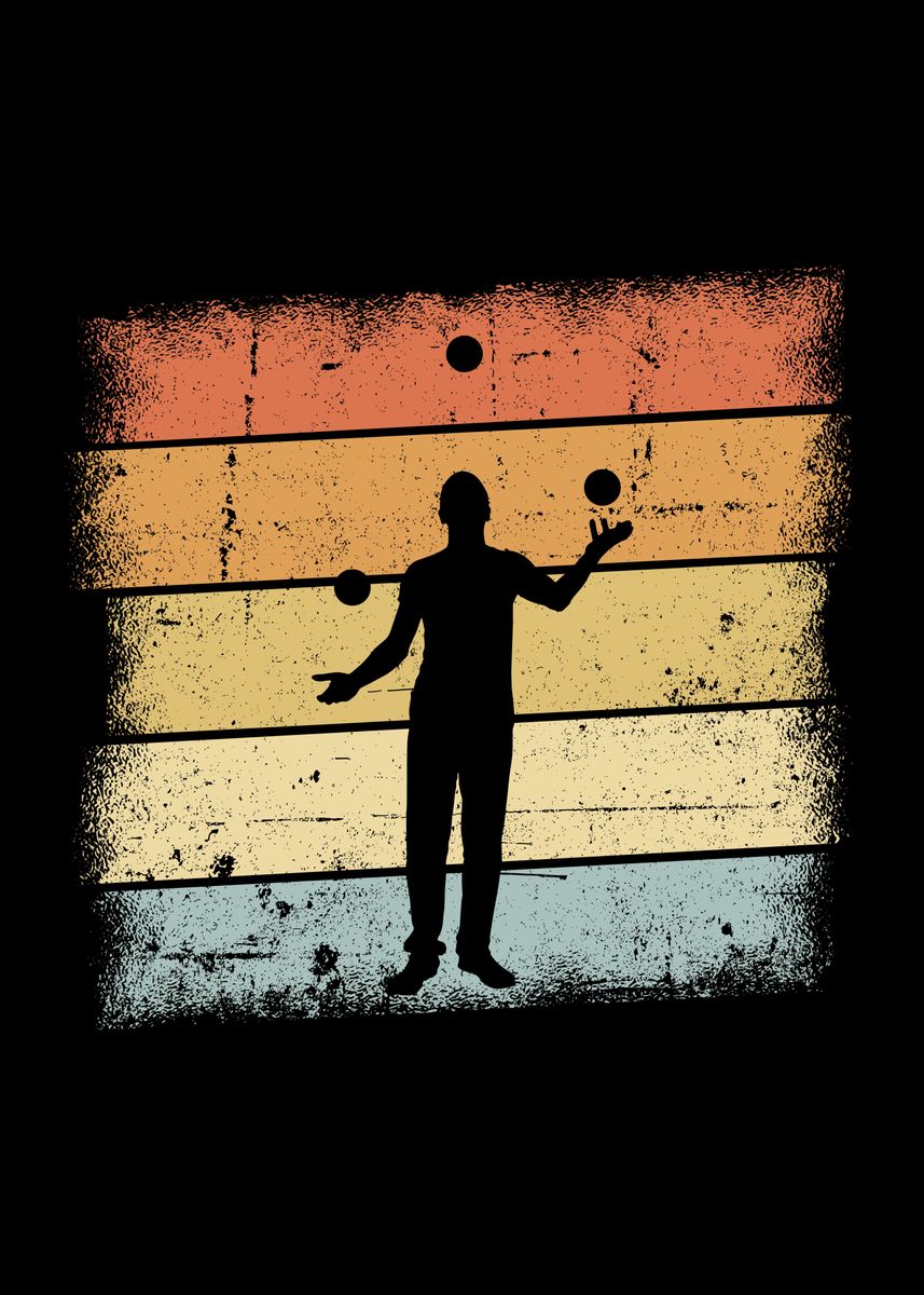 'Juggler Outfit' Poster by schmugo | Displate