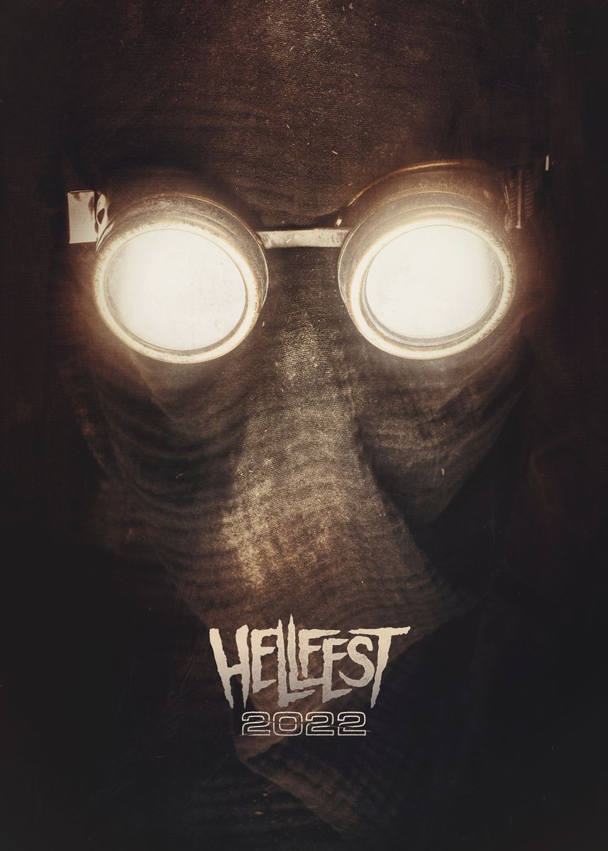 'Hellfest 1 ' Poster, picture, metal print, paint by Hellfest | Displate