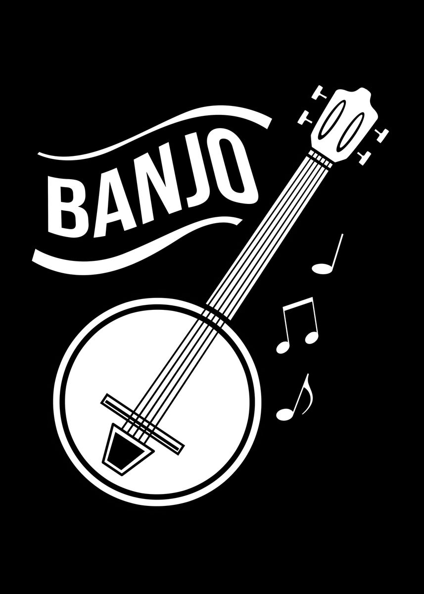 'Banjo Music' Poster by FunnyGifts | Displate