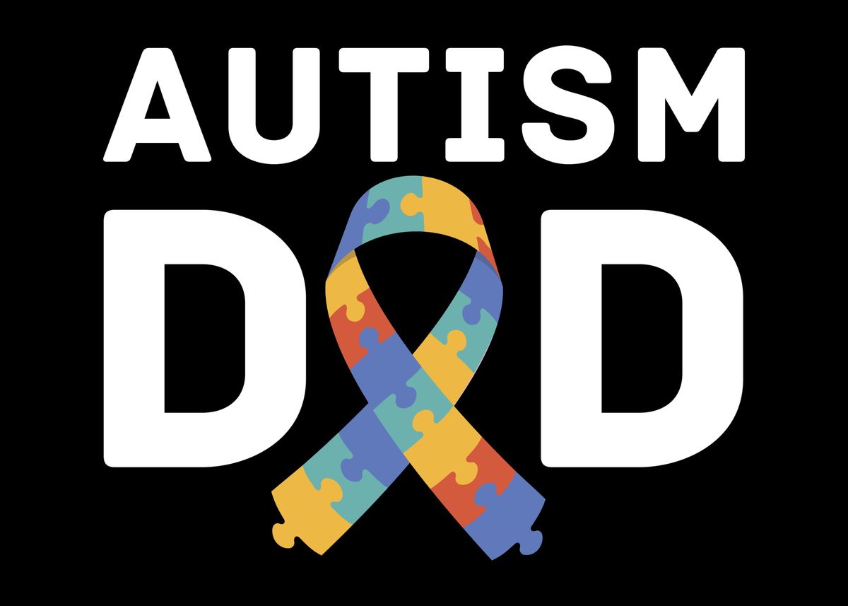 'Autism Dad Proud Daddy' Poster by professionaldesigns | Displate