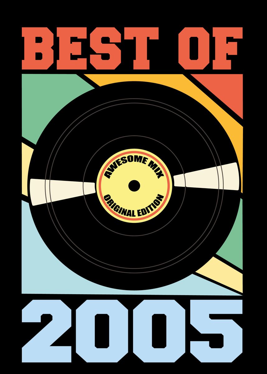 'Best of 2005' Poster by schmugo | Displate