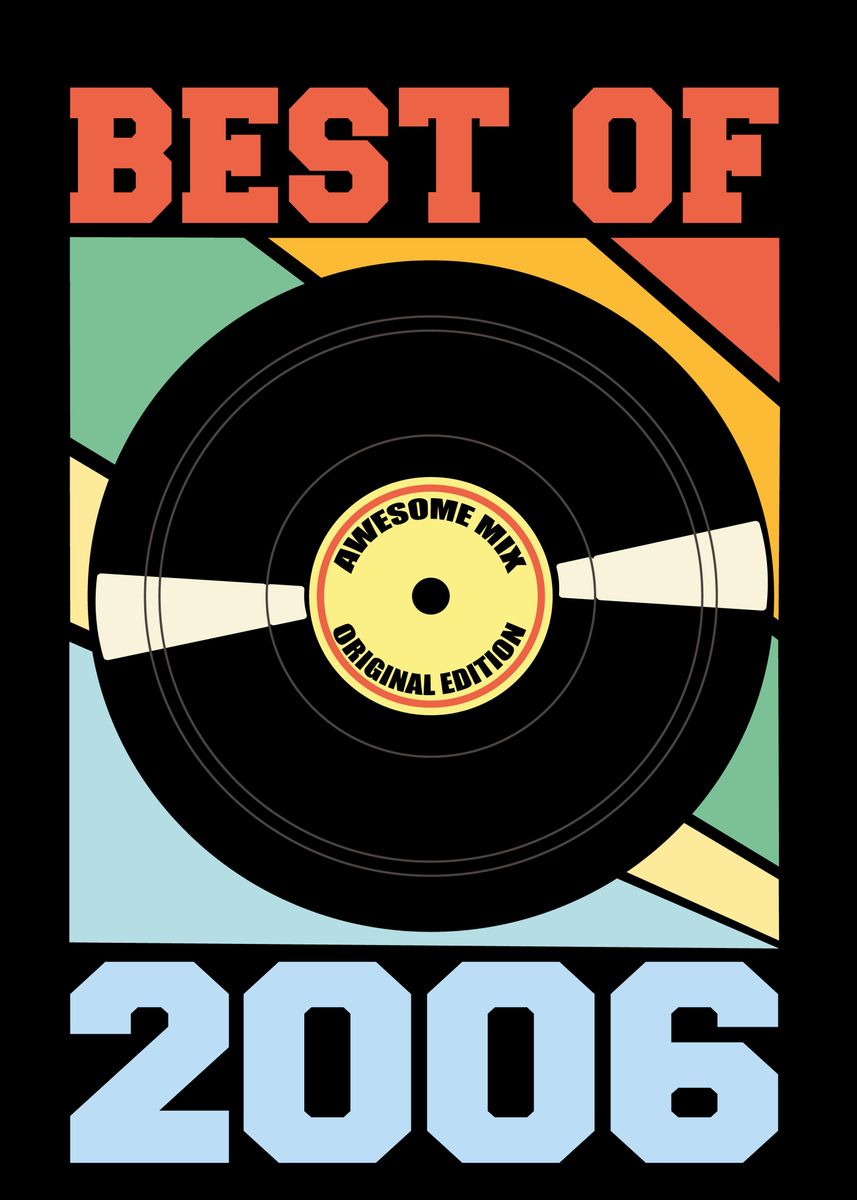 'Best of 2006' Poster by schmugo | Displate