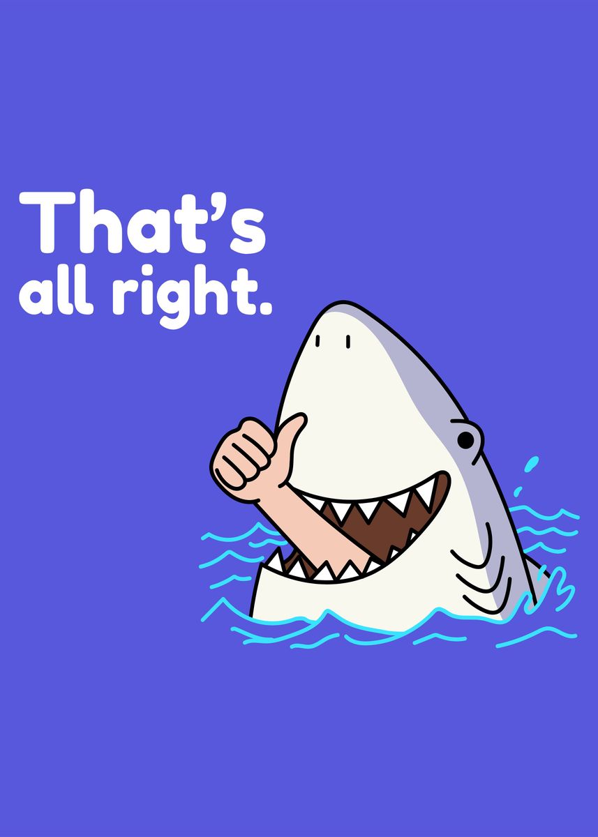 'Shark' Poster by Tobasiano | Displate