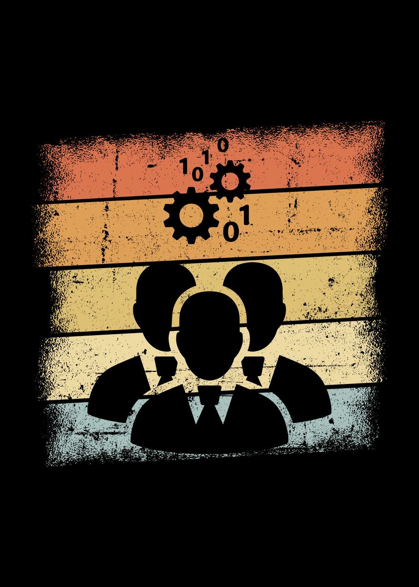 'IT Manager' Poster by schmugo | Displate