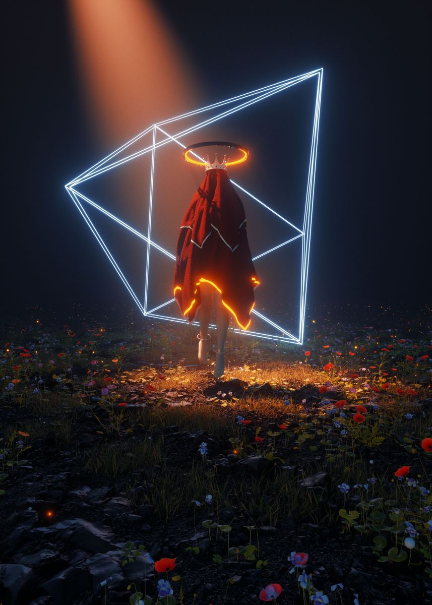 'Aeries' Poster by Samuel Speziali | Displate